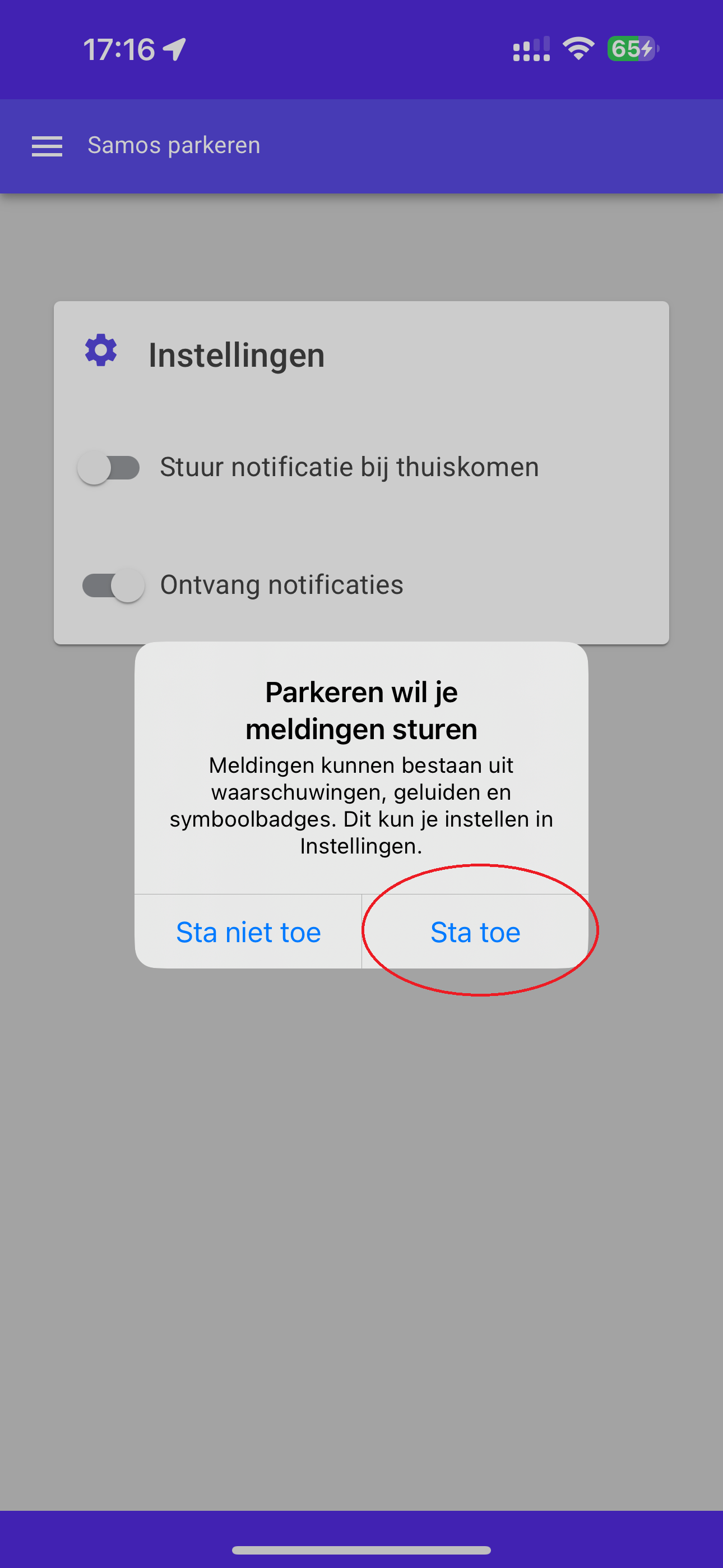 VvE Samos Parking App | Homepage for the VVE-Samos Parking App. This app can be used to remotely ...